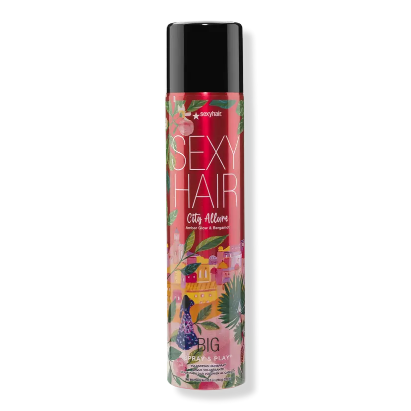 Sexy Hair Big SexyHair Spray & Play City Allure Volumizing Hairspray w ...